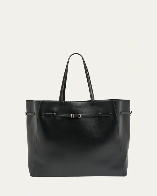 Givenchy Voyou Large North-south Tote Bag In Tumbled Leather