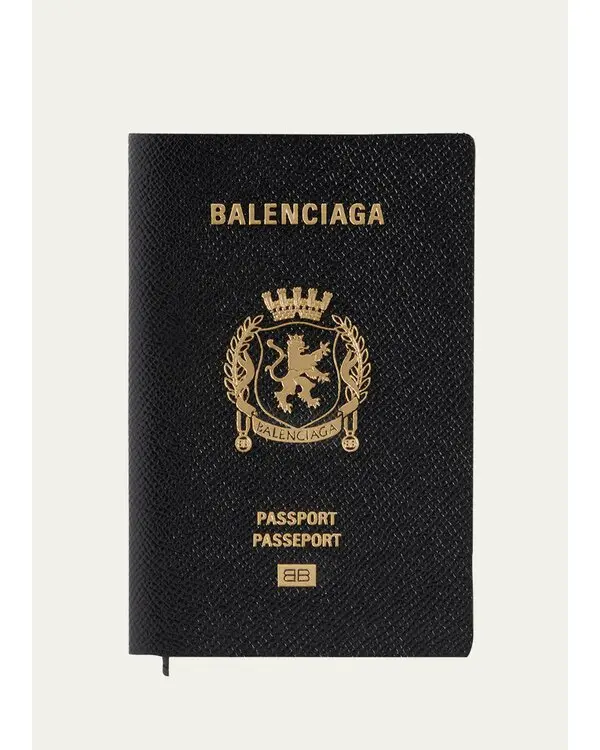 Balenciaga Passport Wallet - Noir