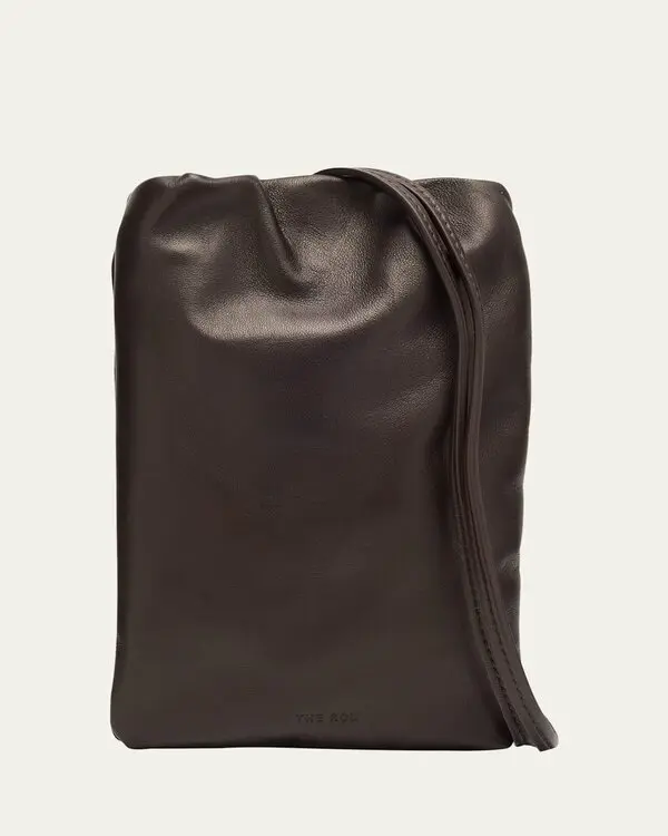 THE ROW Bourse Phone Case In Nappa Leather