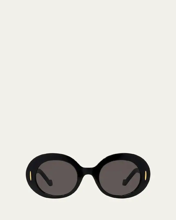 BVLGARI Serpenti Oval Sunglasses - Dark Havana Gradient Brown