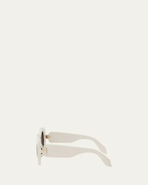 BVLGARI Serpenti Oval Sunglasses - Dark Havana Gradient Brown