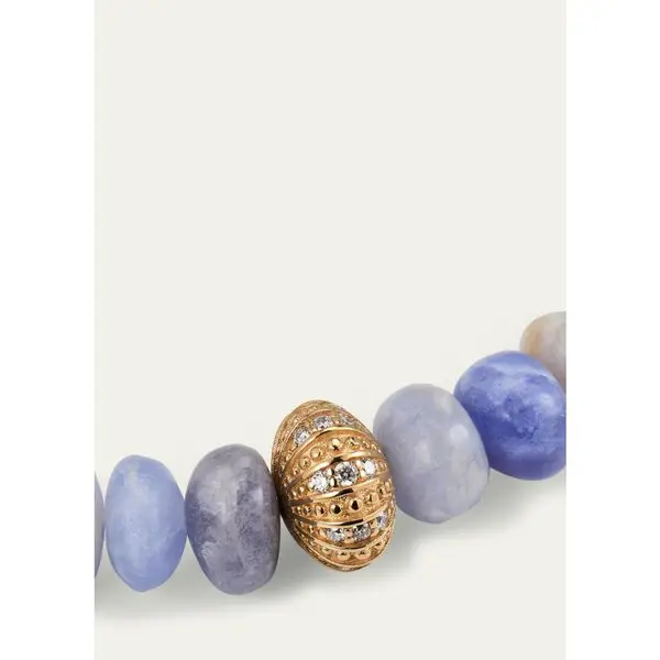 SYDNEY EVAN Sea Urchin Rondelle Diamond Bracelet