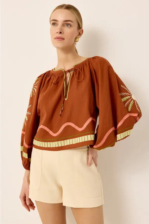 MARIE OLIVER Mia Short - Sand