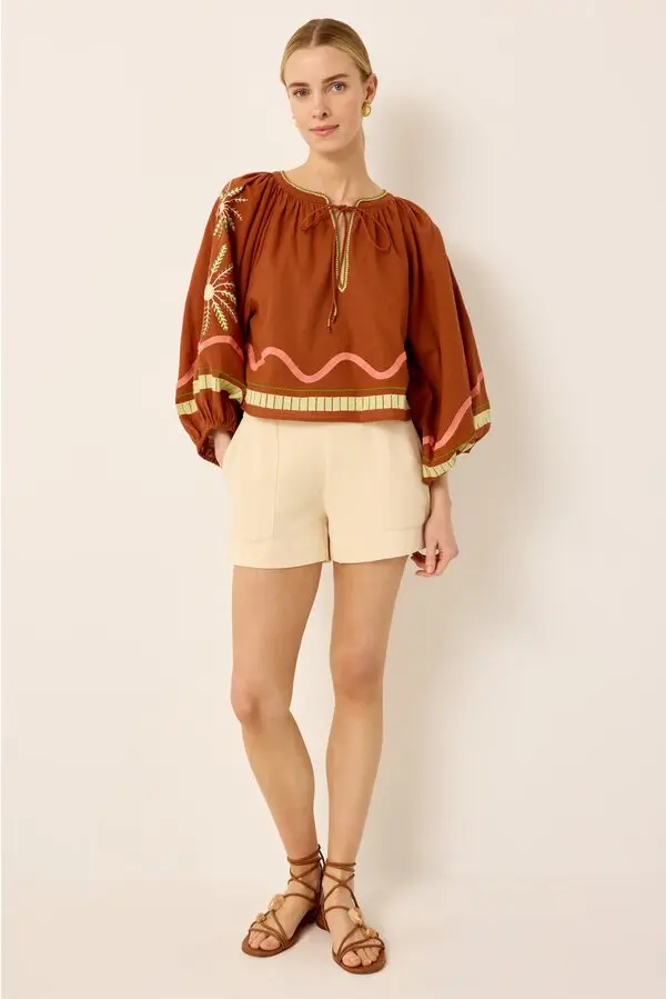 MARIE OLIVER Mia Short - Sand