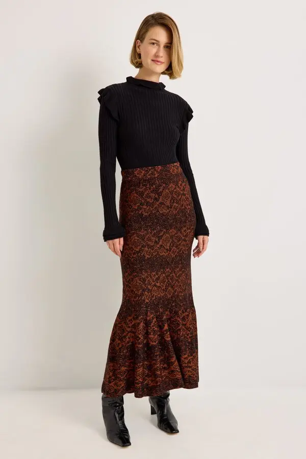 MARIE OLIVER Tinley Turtleneck - Black