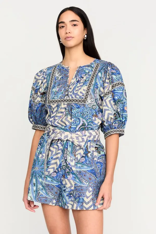 MARIE OLIVER Adina Printed Top