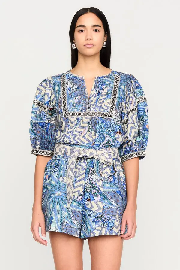 MARIE OLIVER Adina Printed Top