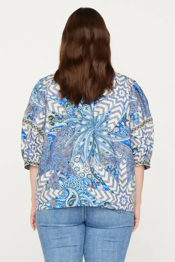 MARIE OLIVER Adina Printed Top