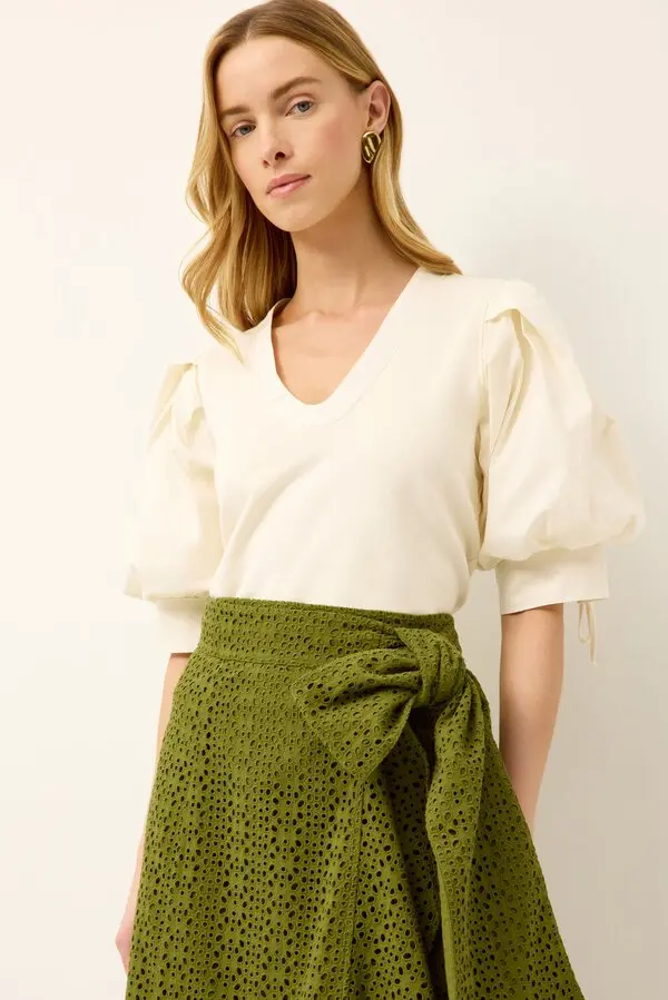 MARIE OLIVER Viva Popover - Ivory