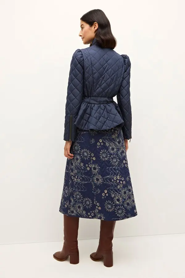 MARIE OLIVER Raven Quilted Jacket