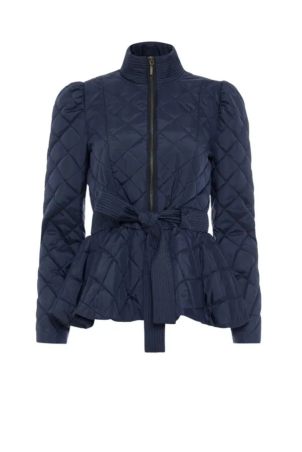 MARIE OLIVER Raven Quilted Jacket
