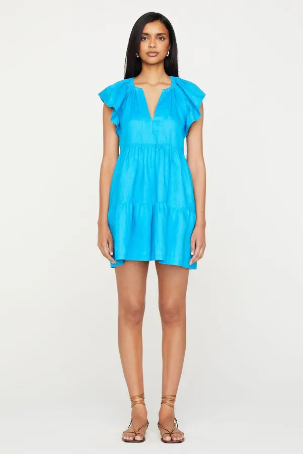 MARIE OLIVER Kara Dress - Bondi Blue