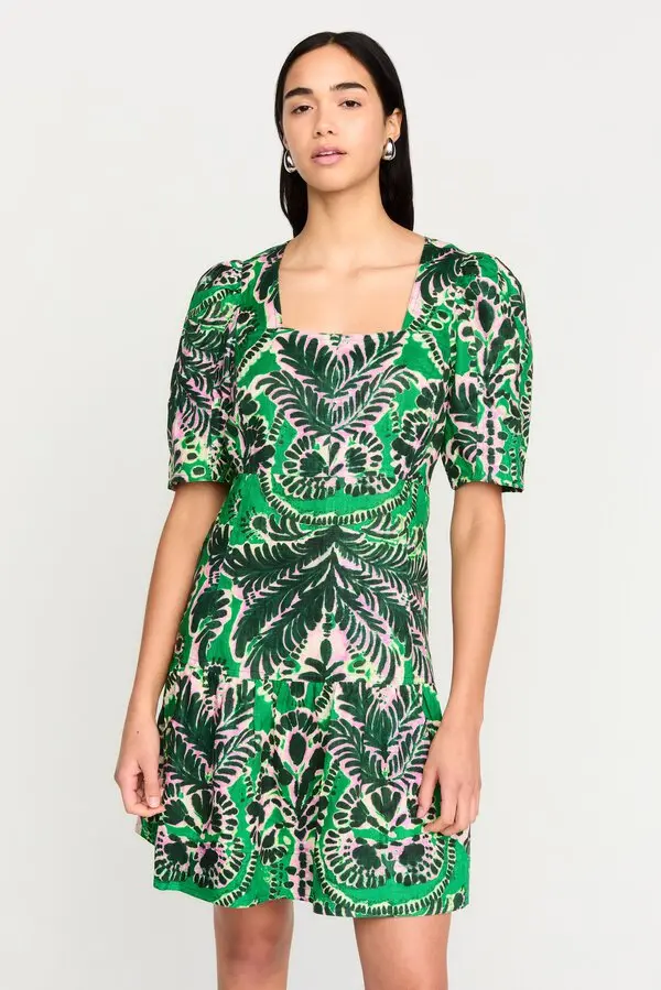 MARIE OLIVER Temma Dress - Palm Beach