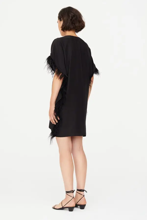 MARIE OLIVER Maura Feather Dress