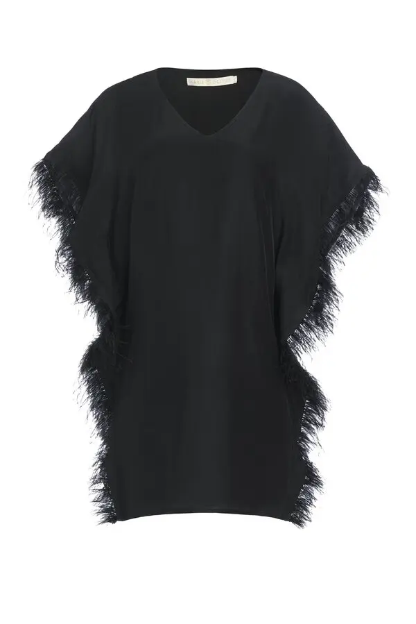 MARIE OLIVER Maura Feather Dress