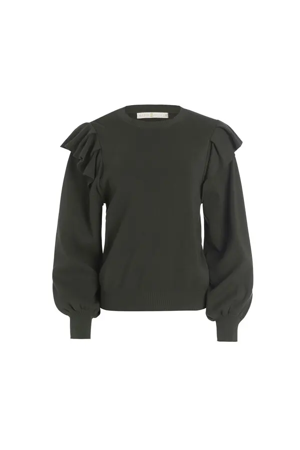 MARIE OLIVER Remi Popover - Juniper Green