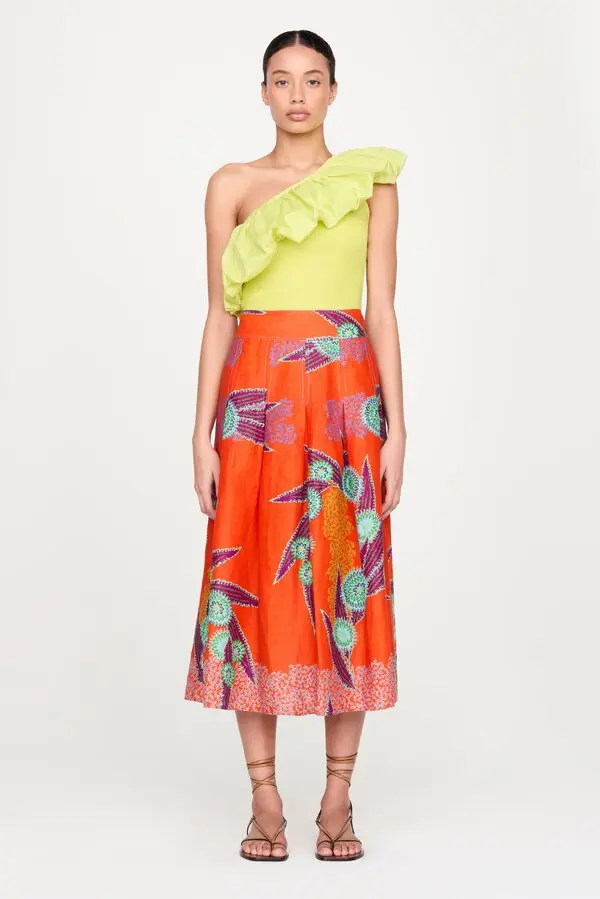 MARIE OLIVER Frankie Skirt - Plumeria