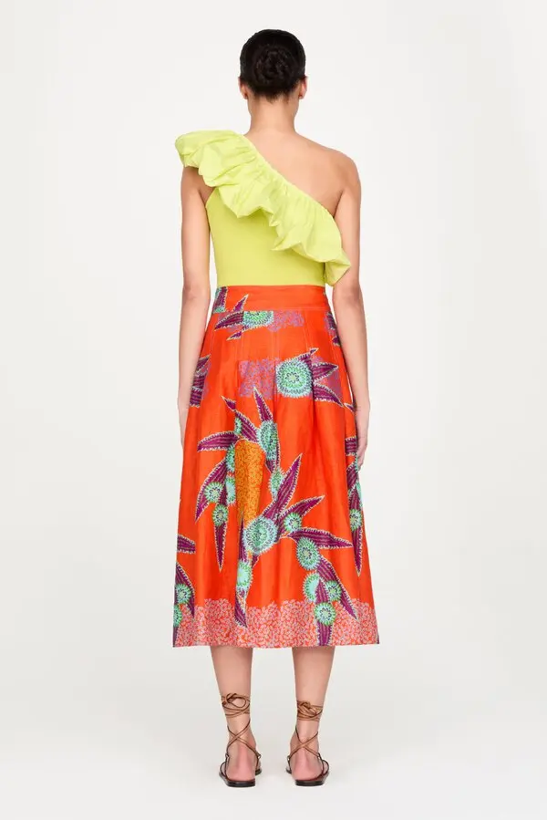 MARIE OLIVER Frankie Skirt - Plumeria