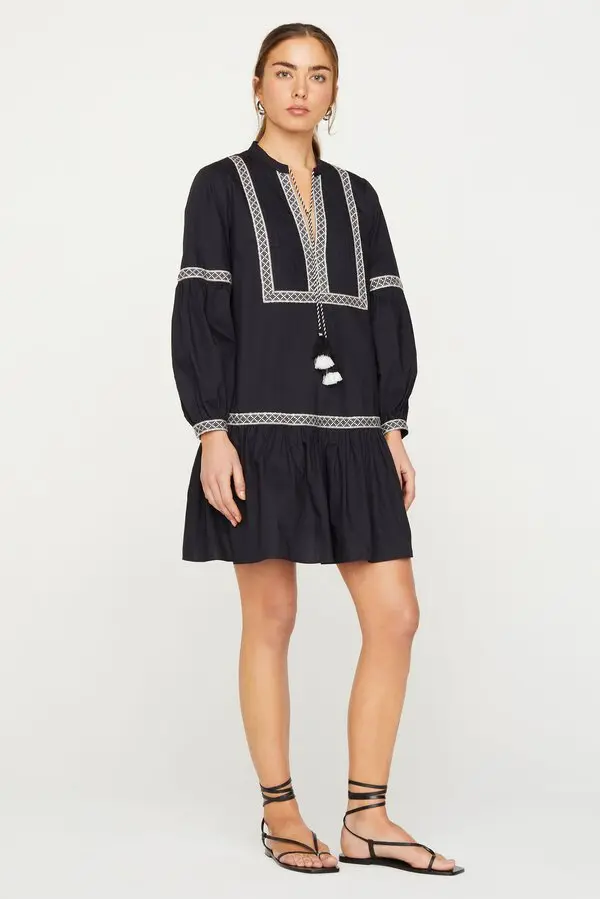 MARIE OLIVER Mimi Dress - Aztec Tape