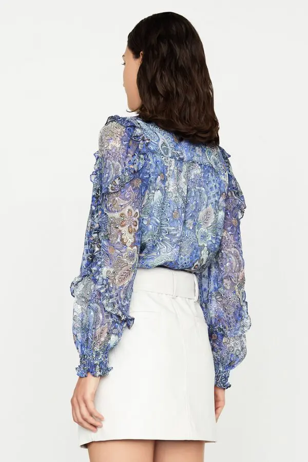 MARIE OLIVER Hadley Blouse - Breeze