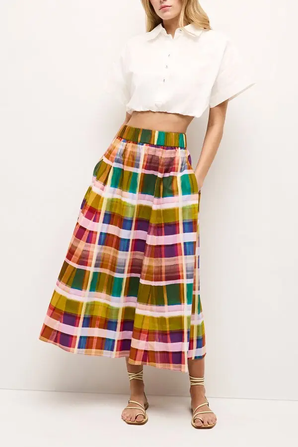 MARIE OLIVER Sasha Skirt - Madras