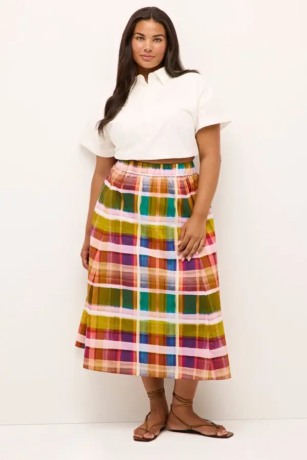 MARIE OLIVER Sasha Skirt - Madras