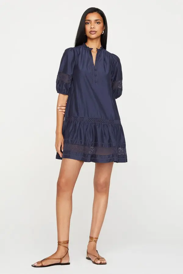 MARIE OLIVER Ruby Mini Dress - Midnight Ink