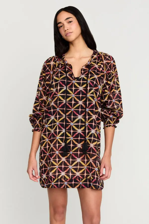 MARIE OLIVER Geneva Tunic - Onyx Dye
