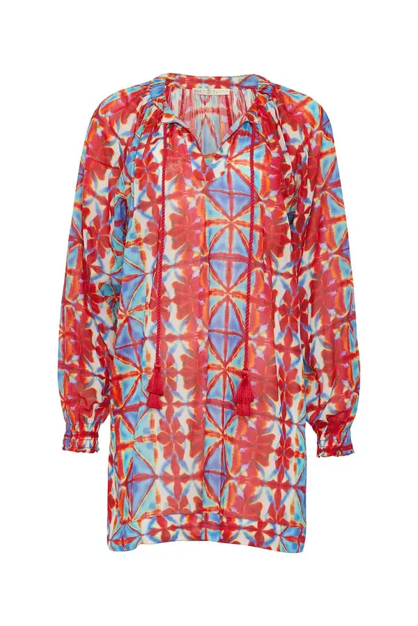 MARIE OLIVER Geneva Tunic - Sea Glass