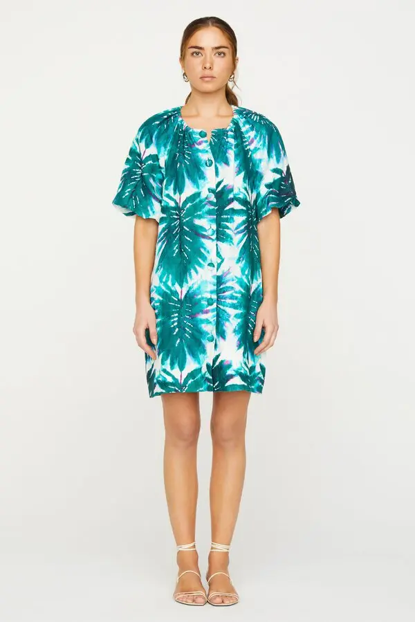 MARIE OLIVER Huxley Mini Dress - Monstera