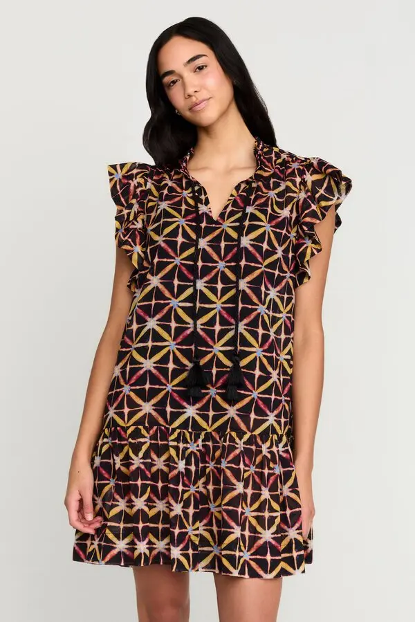 MARIE OLIVER Arie Dress - Onyx Dye