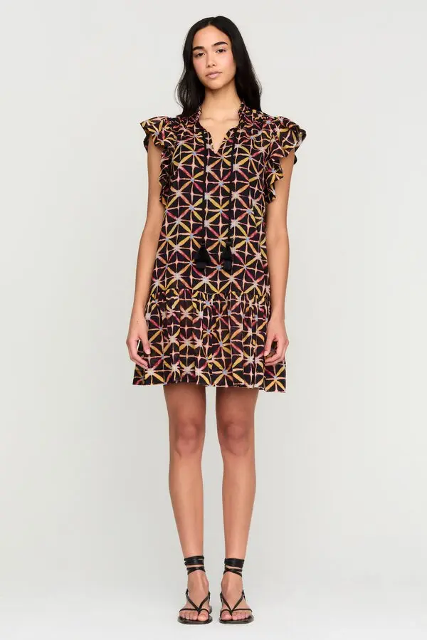 MARIE OLIVER Arie Dress - Onyx Dye