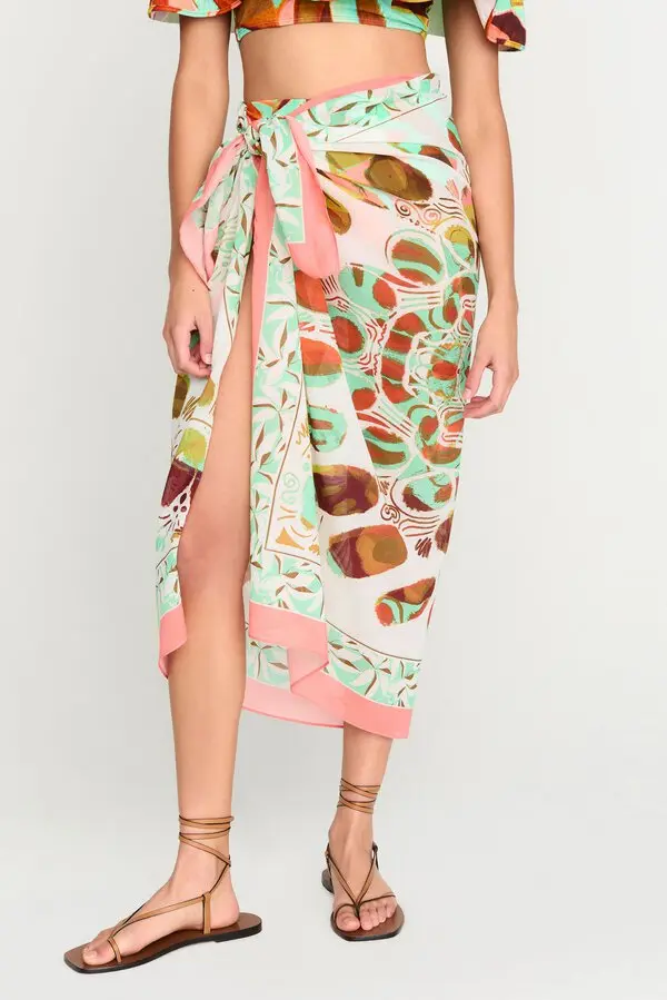 MARIE OLIVER Selena Sarong - Coral Reef