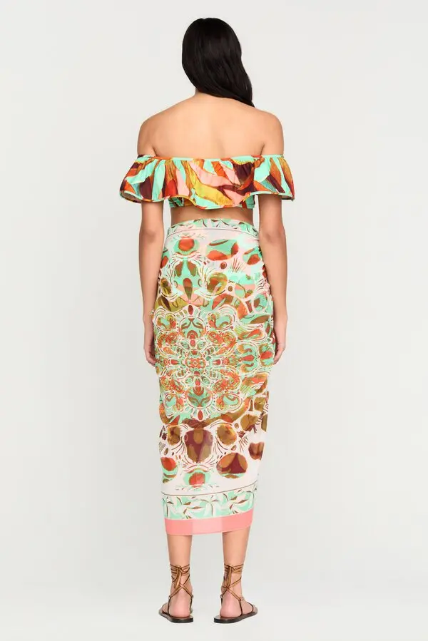 MARIE OLIVER Selena Sarong - Coral Reef