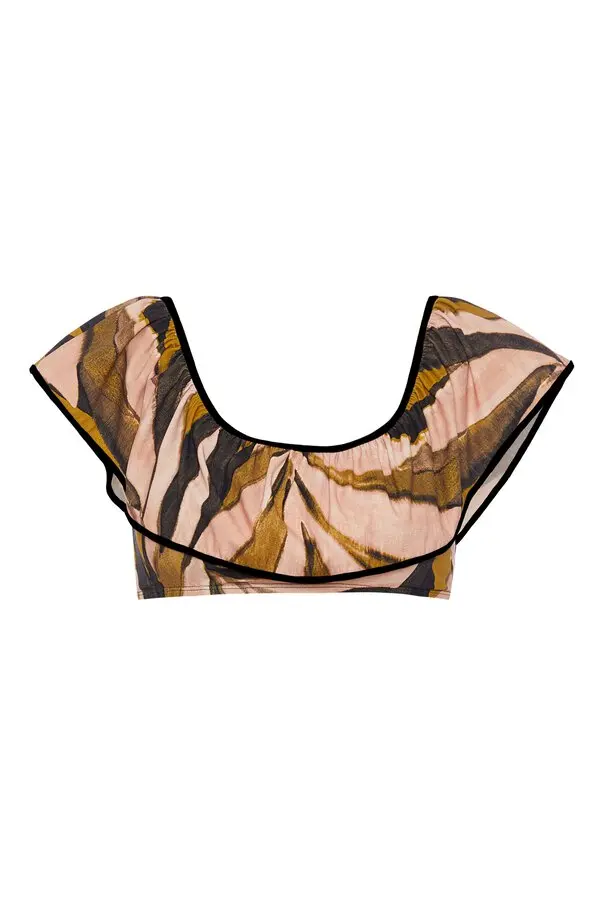 MARIE OLIVER Emily Top - Tropical Sand