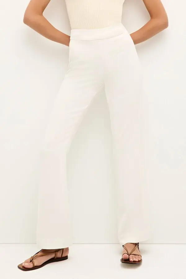 MARIE OLIVER Mia Slim Pant - Bone