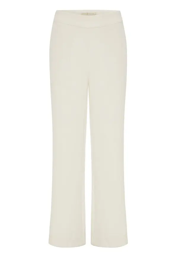 MARIE OLIVER Mia Straight Pant - Bone
