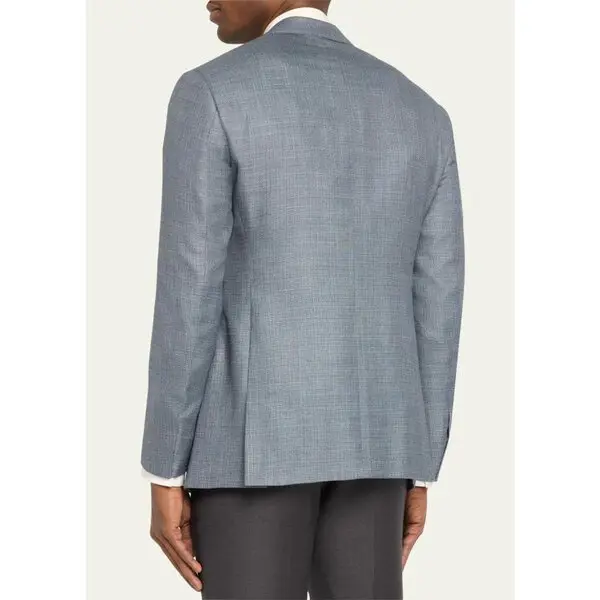 Giorgio Armani Textured Wool-blend Dinner Jacket