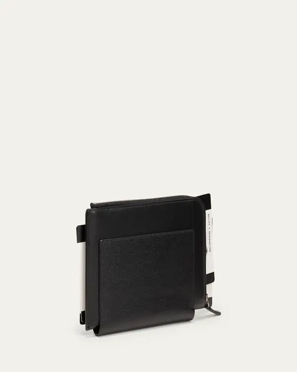 Balenciaga Passport Zip Wallet With Strap