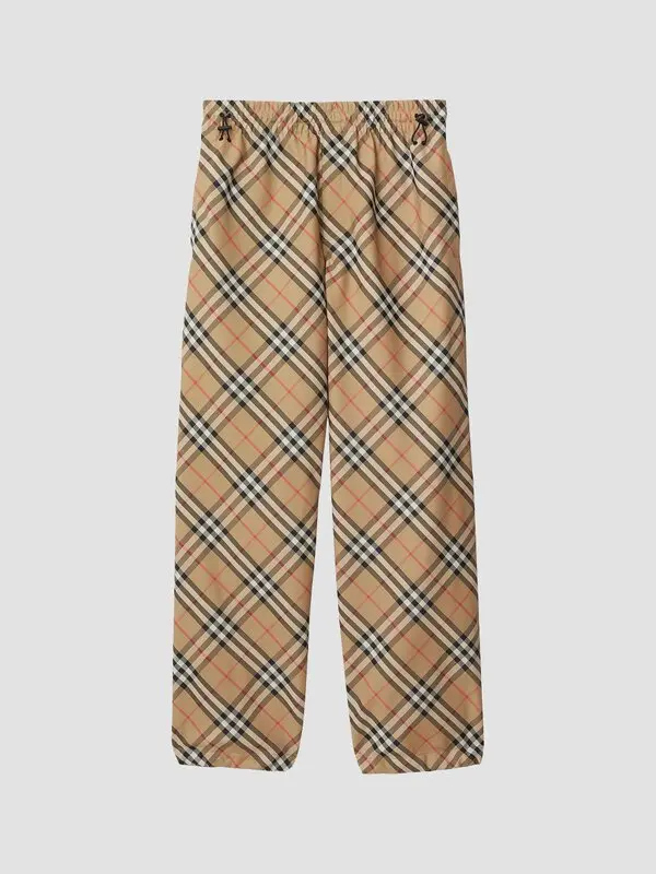 Burberry Heritage Check Track Pants