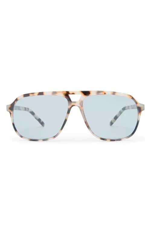 AIRE Monoceros 57mm Aviator Sunglasses - Cookie Tort/smoke Tint