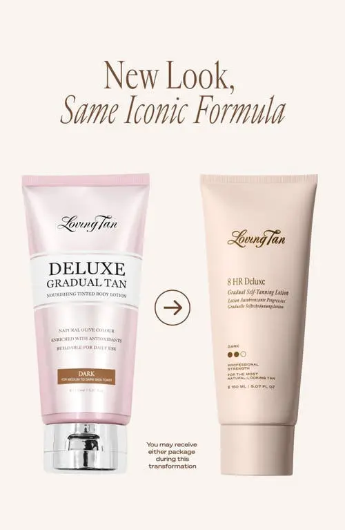 LOVING TAN 8 Hr Deluxe Gradual Self-tanning Lotion - Dark