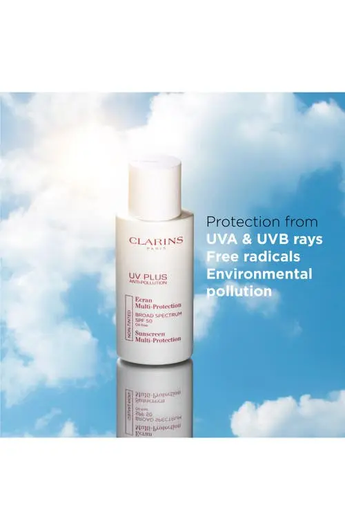 Clarins Uv Plus Anti-pollution Antioxidant Face Sunscreen Spf 50 - Neutral