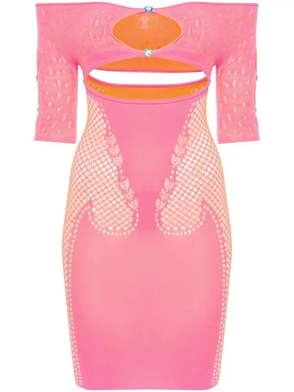 pink poster girl dress The Invisible Dress