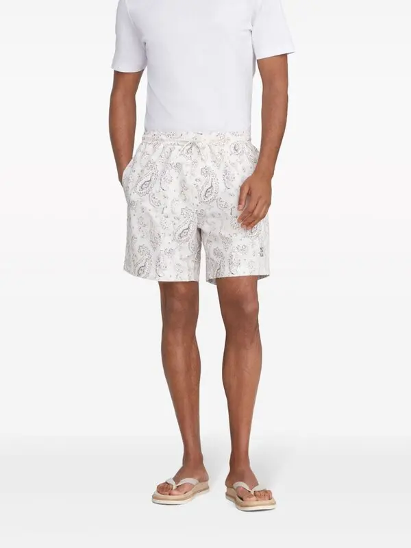Brunello Cucinelli Paisley-print Swim Shorts