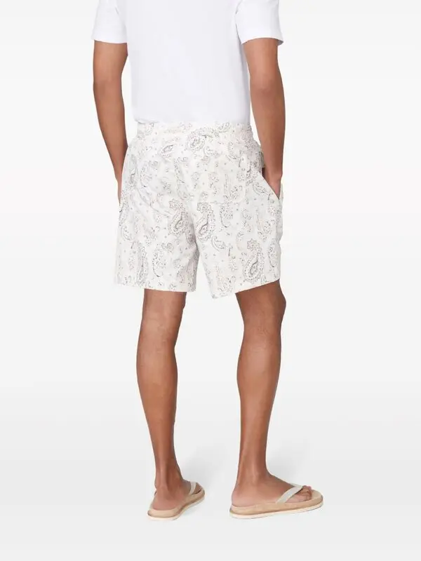 Brunello Cucinelli Paisley-print Swim Shorts
