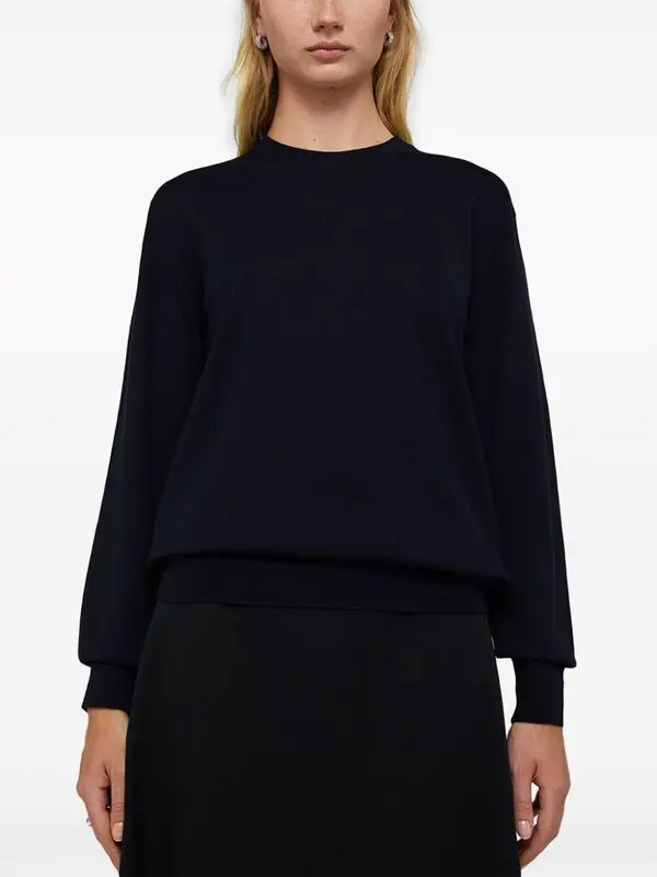 JIL SANDER Crew-neck Cashmere Top