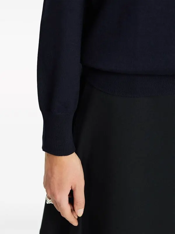 JIL SANDER Crew-neck Cashmere Top