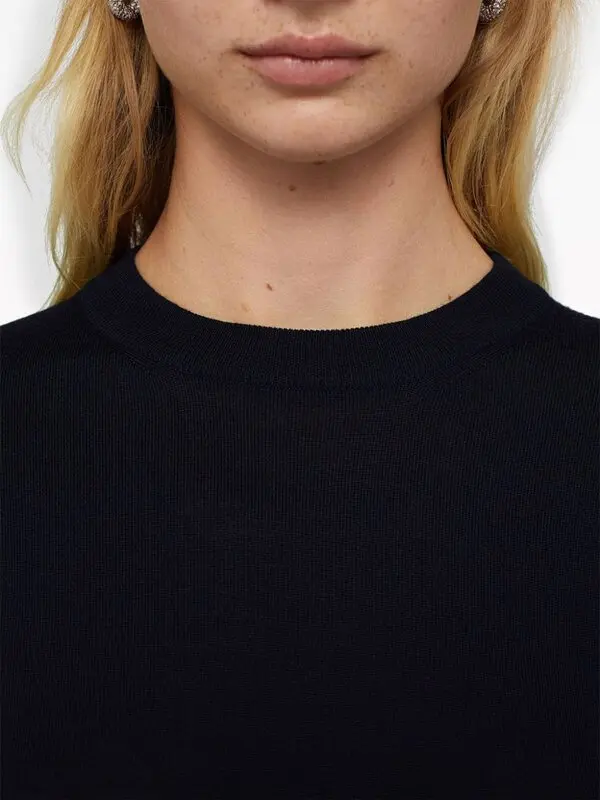 JIL SANDER Crew-neck Cashmere Top