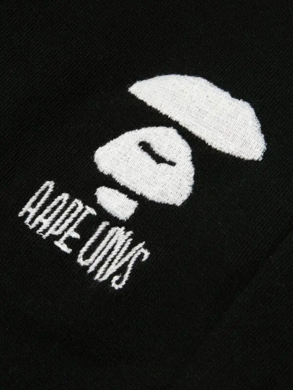 AAPE BY *A BATHING APE Moonface Embroidered Track Pants